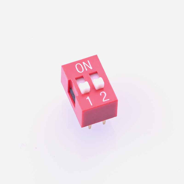 Buy 2 Positions DIP Switch Online – QuartzComponents