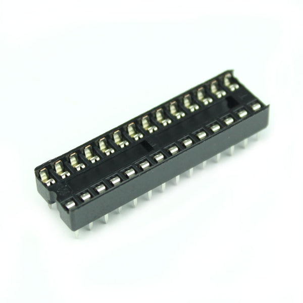 Buy 28 Pin DIP IC Base/Socket Online – QuartzComponents