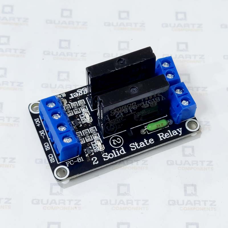 5V 2-Channel Solid State Relay Module - G3MB-202P SSR – QuartzComponents