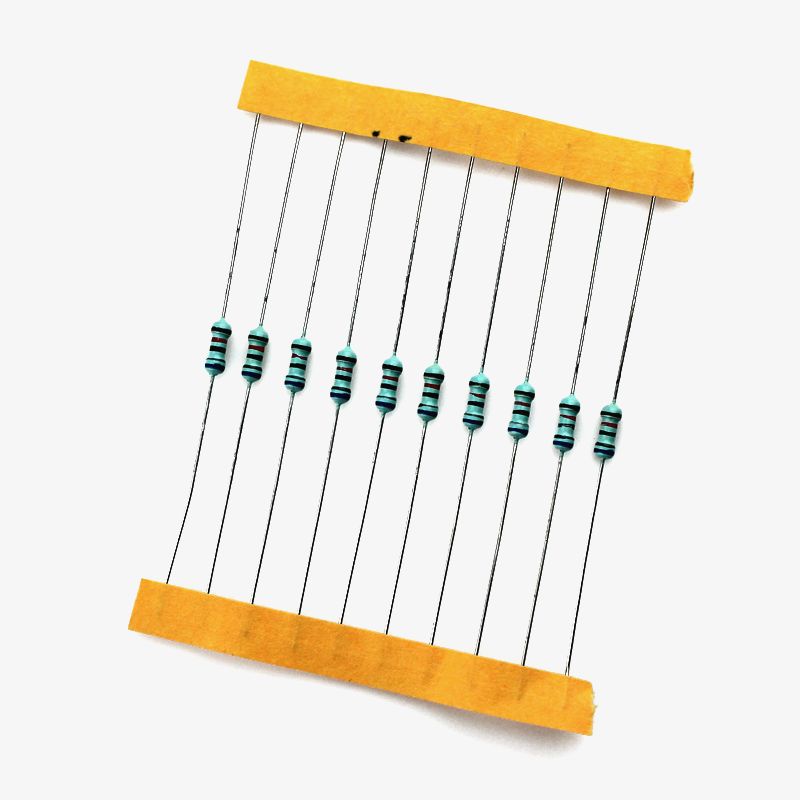 68K ohm, 1/4 Watt Resistor with 1% tolerance (Pack of 10 ...