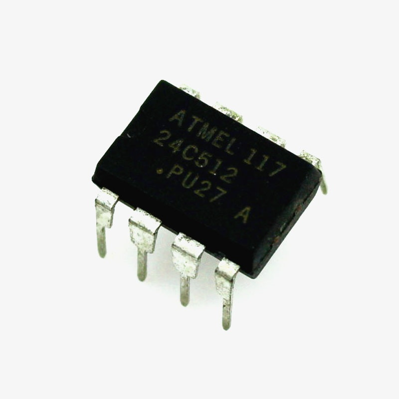 Buy AT24C512 Serial EEPROM (512K) IC Online – QuartzComponents