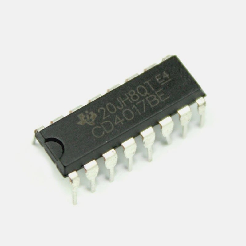 CD4017 Decade Counter - Buy CD4017 IC Online at QuartzComponents.com