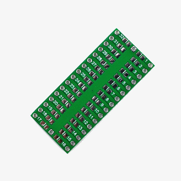 QFP32 DIP Adapter Converter PCB Board 0.65/1.27mm – QuartzComponents
