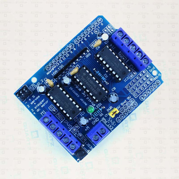 Arduino L293D Motor Driver Shield – QuartzComponents