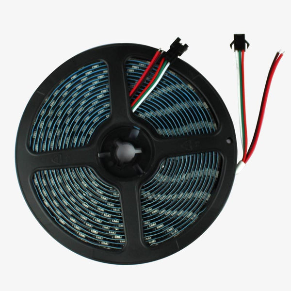 WS2812B Waterproof Neopixel LED Strip 60LED/MTR - 5V IP67 Addressable ...