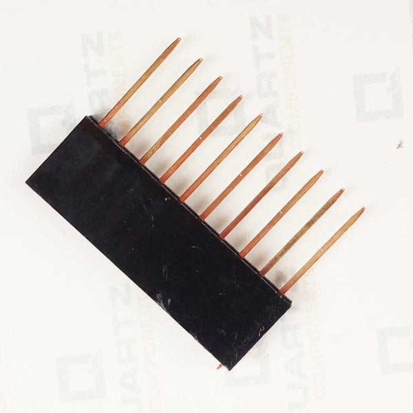 10 Pin PC104 Long Header Female Connector with 2.54mm Spacing ...