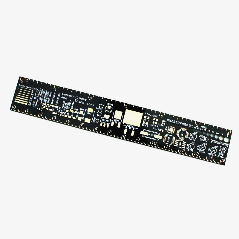 PCB Ruler - PCB Reference Scale - 15cm – QuartzComponents