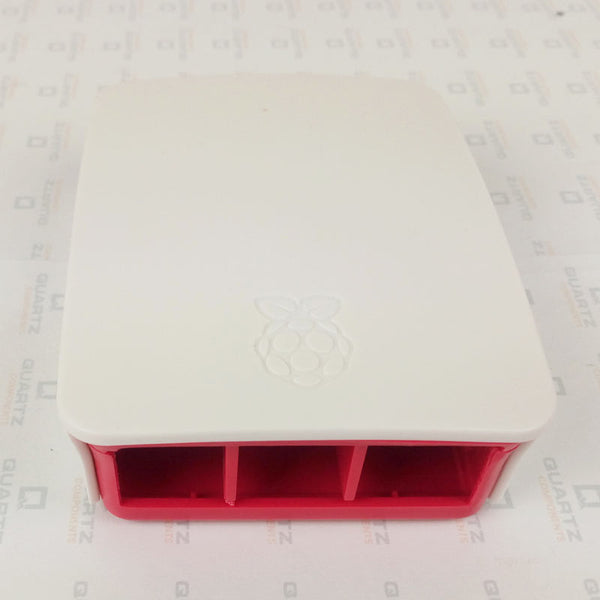 Raspberry Pi 4 Case Enclosure Official Red & White – QuartzComponents
