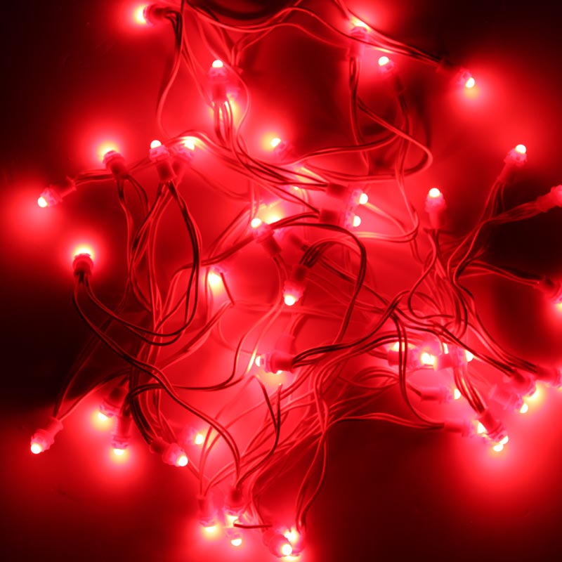 Red 9mm 12v 5 inch Pixel Led Serial Decoration Light - 5 meters - 50 L ...
