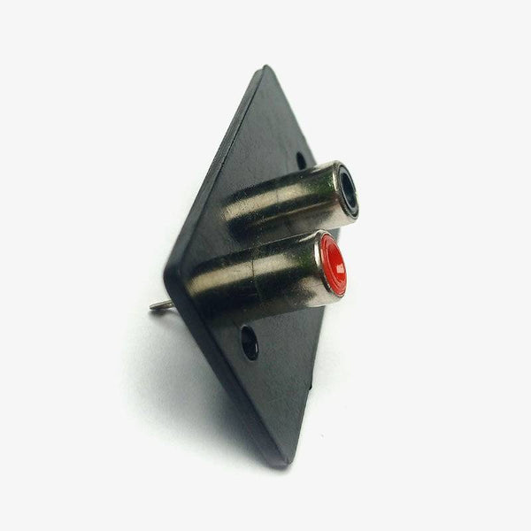 2-Way RCA Female Socket Connector - Panel mount – QuartzComponents