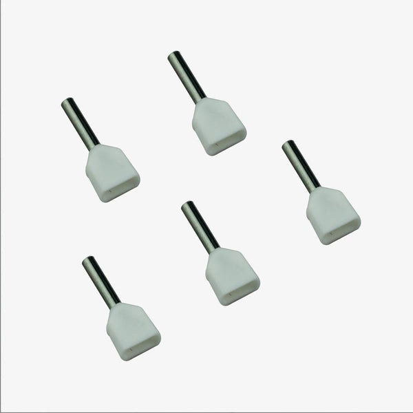 0.5 sqmm Twin Insulated Terminal Ferrule End Lug (Pack of 5) Crimp Wir ...